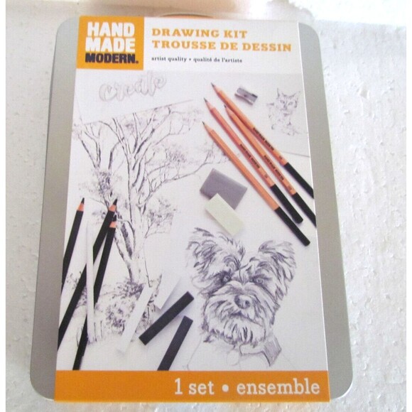 Hand Made Modern | Art | Drawing Kit Handmade Modern Sketch Artist ...